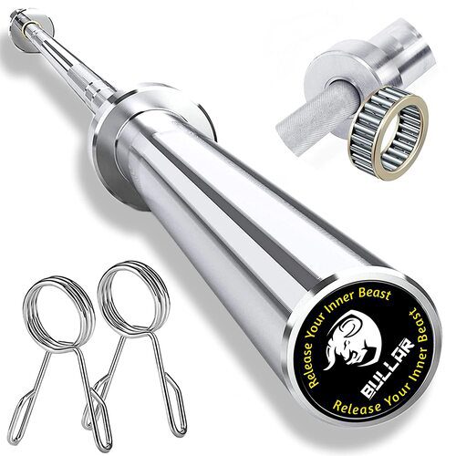 Train Like a Pro with our Premium 5 Ft. Olympic Barbell Rod & Spring ...