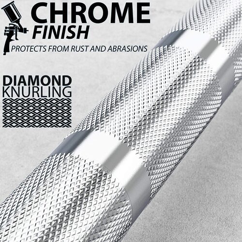 Lift Heavy with Confidence with our high-quality 7Ft. Olympic Barbell ...