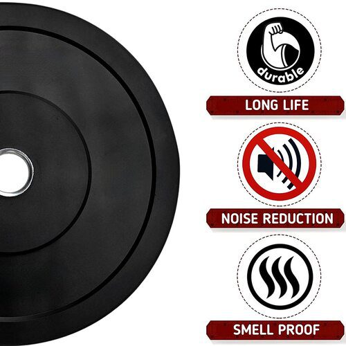 Get Stronger at Home with Our Durable Rubber Gym Combo Set | Ideal for ...