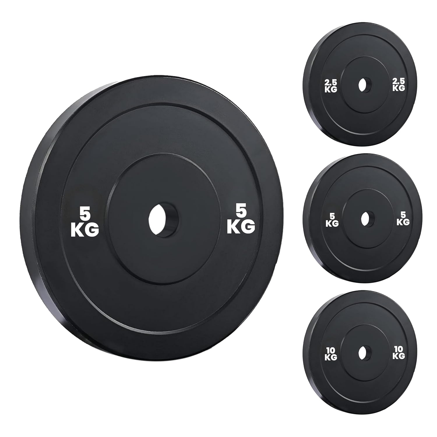 Standard Rubber Weight Plates for Home Gym – Bullar Fitness